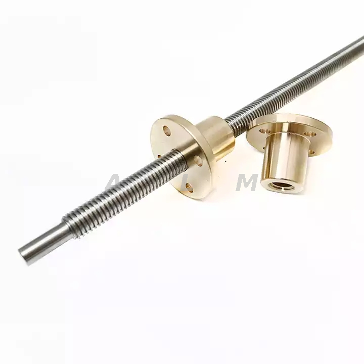 Pitch 3mm 5 Starts Large Lead Tr12x15 Trapezoidal Lead Screw from China ...