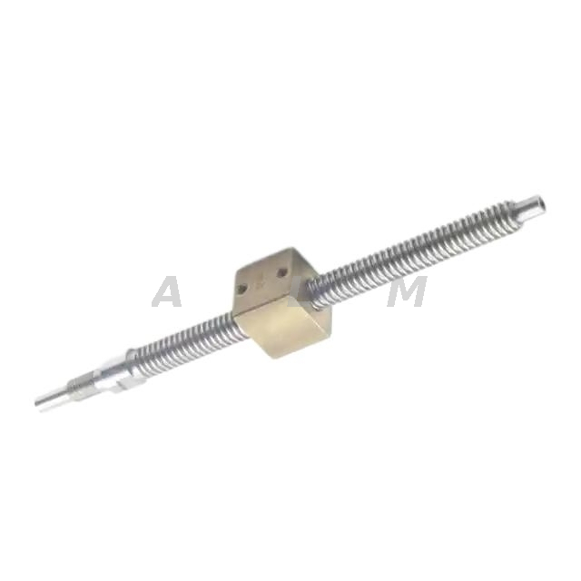 Custom Brass Square Nut Miniature Tr3.5x0.8 Trapezoidal Lead Screw from ...