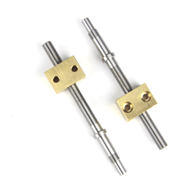 Fine Pitch M10X1 Precision Triangular Thread Lead Screw from China ...