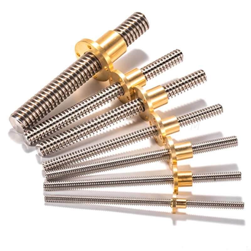 65x12 Left Hand /right Hand/ Twin Lead Trapezoidal Lead Screw from ...