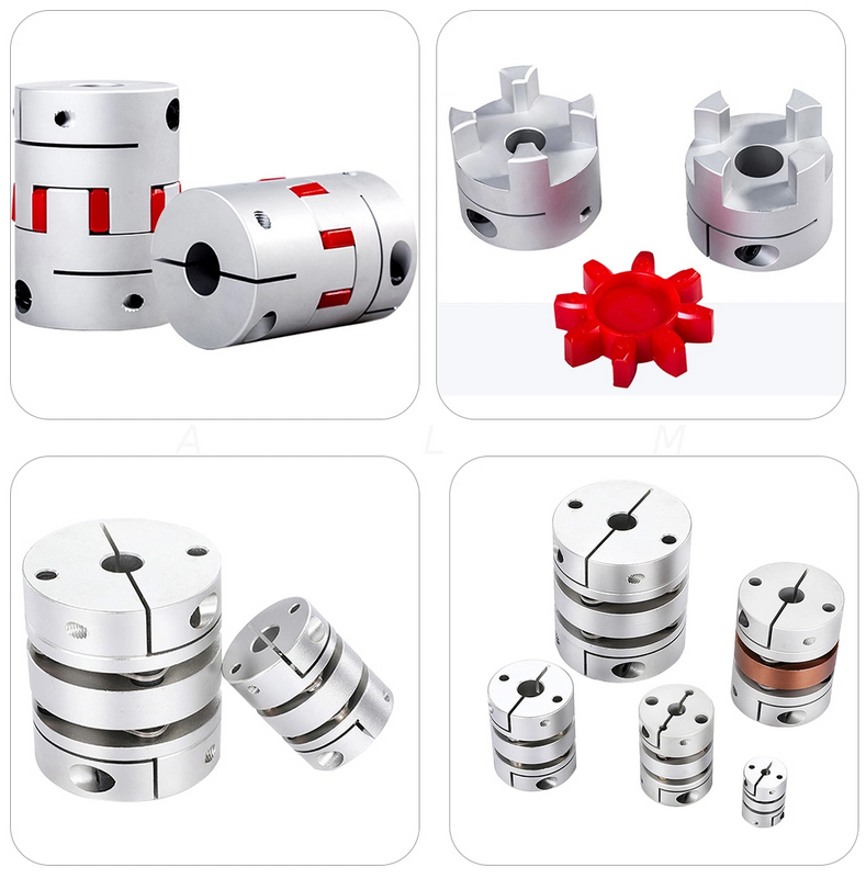 Aluminum Radial Beam Slit Type Shaft Coupling from China manufacturer - ALM