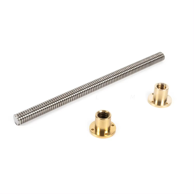 Tr9.525x1.5875 Threaded Rod Trapezoidal Lead Screw from China ...
