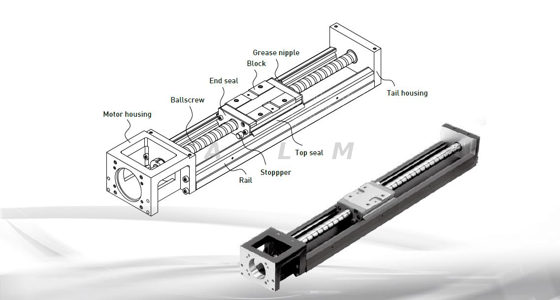 KKR10020 Single Axis Robot Module for Gripping Operation from China manufacturer - ALM