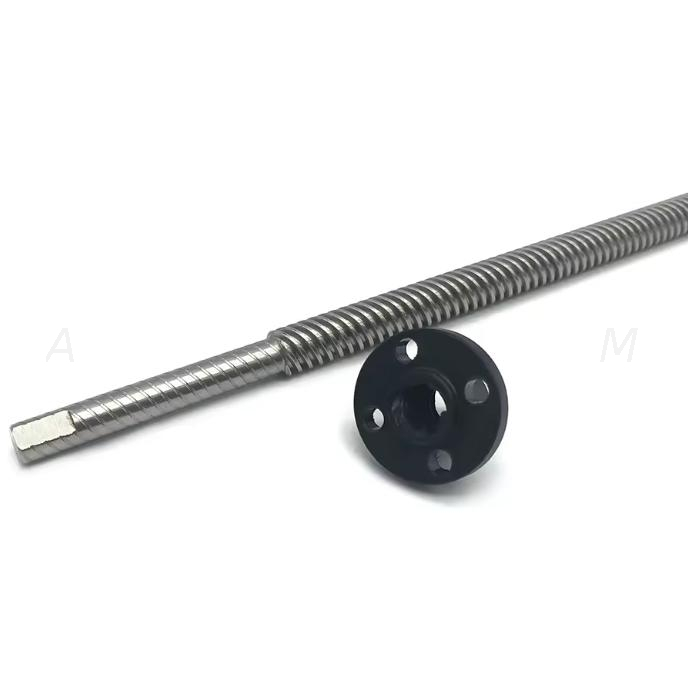 Lead Screw Tr16x16 Trapezoidal Threaded Rod with POM Nut from China ...
