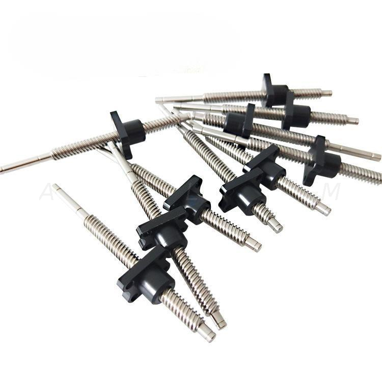 14x4 Pitch 4mm Custom Trapezoidal Lead Screw & POM Nut from China ...