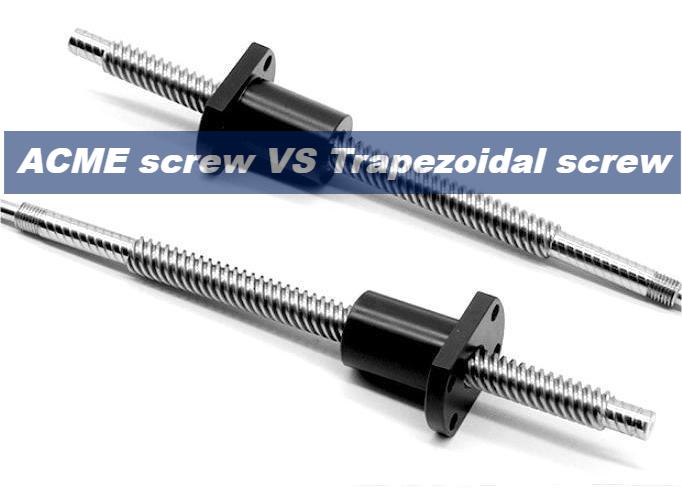 What’s Difference between ACME Threaded Rod And Trapezoidal Screw? - Lead screw ball screw ...