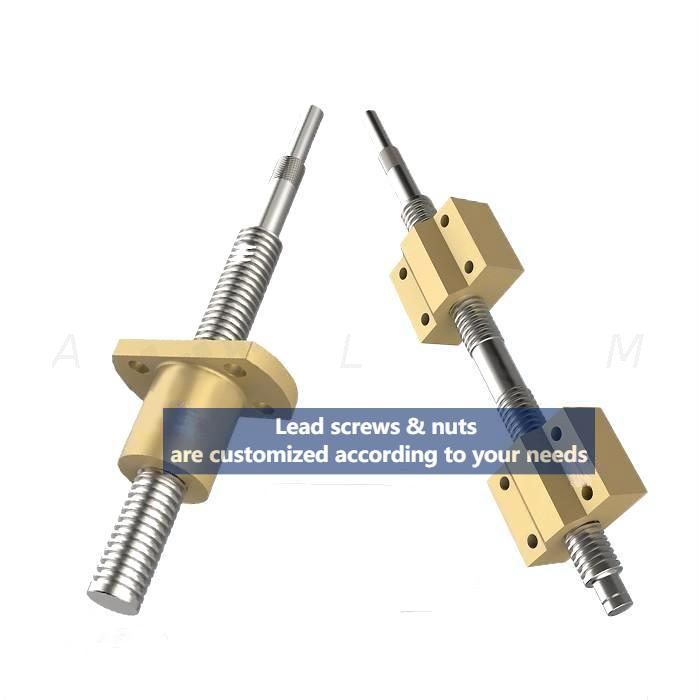 36x6 Custom Trapezoidal Lead Screws & Nuts from China manufacturer - Lead screw ball screw ...