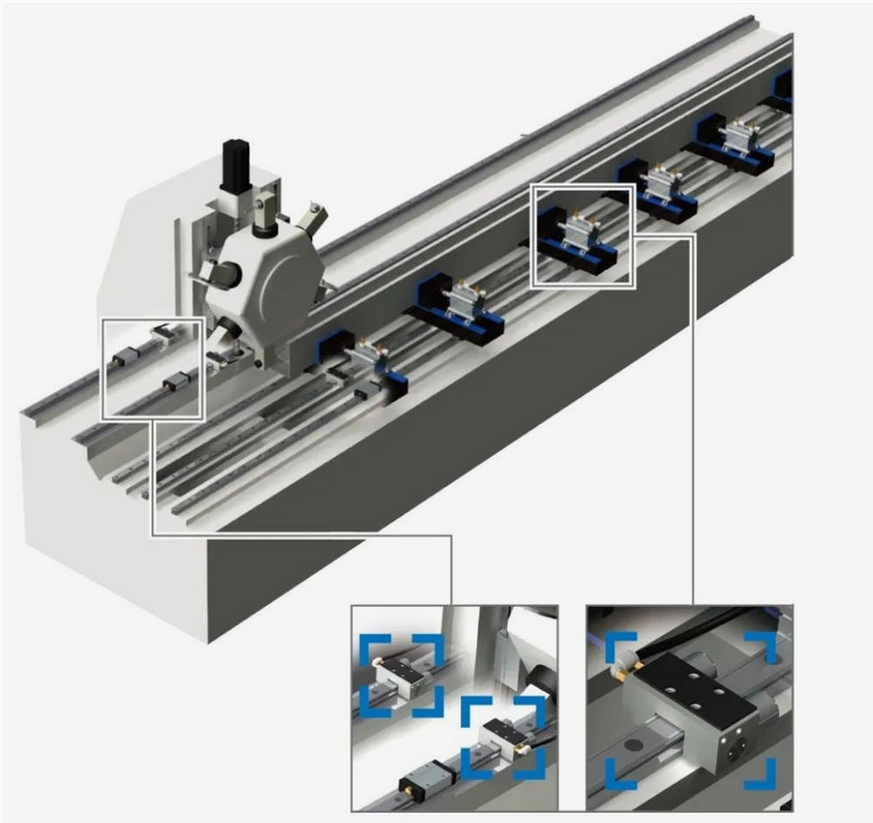 Mk2001 Mk2501 MK3501 Pneumatic Clamping Element For Rail Guides from ...