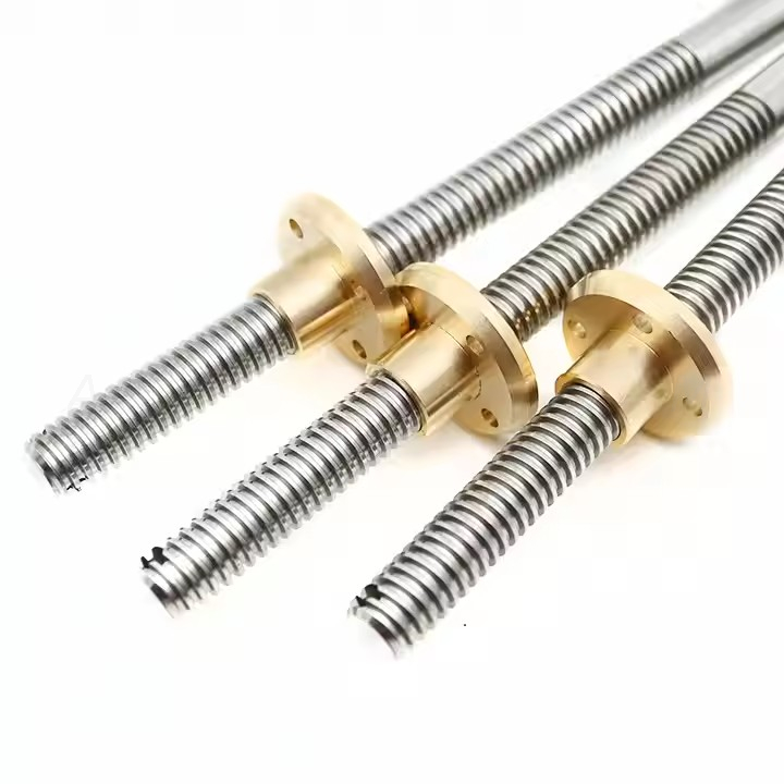 Stainless Steel Tr6x9.76 Tr6x12 Trapezoidal Lead Screw from China ...