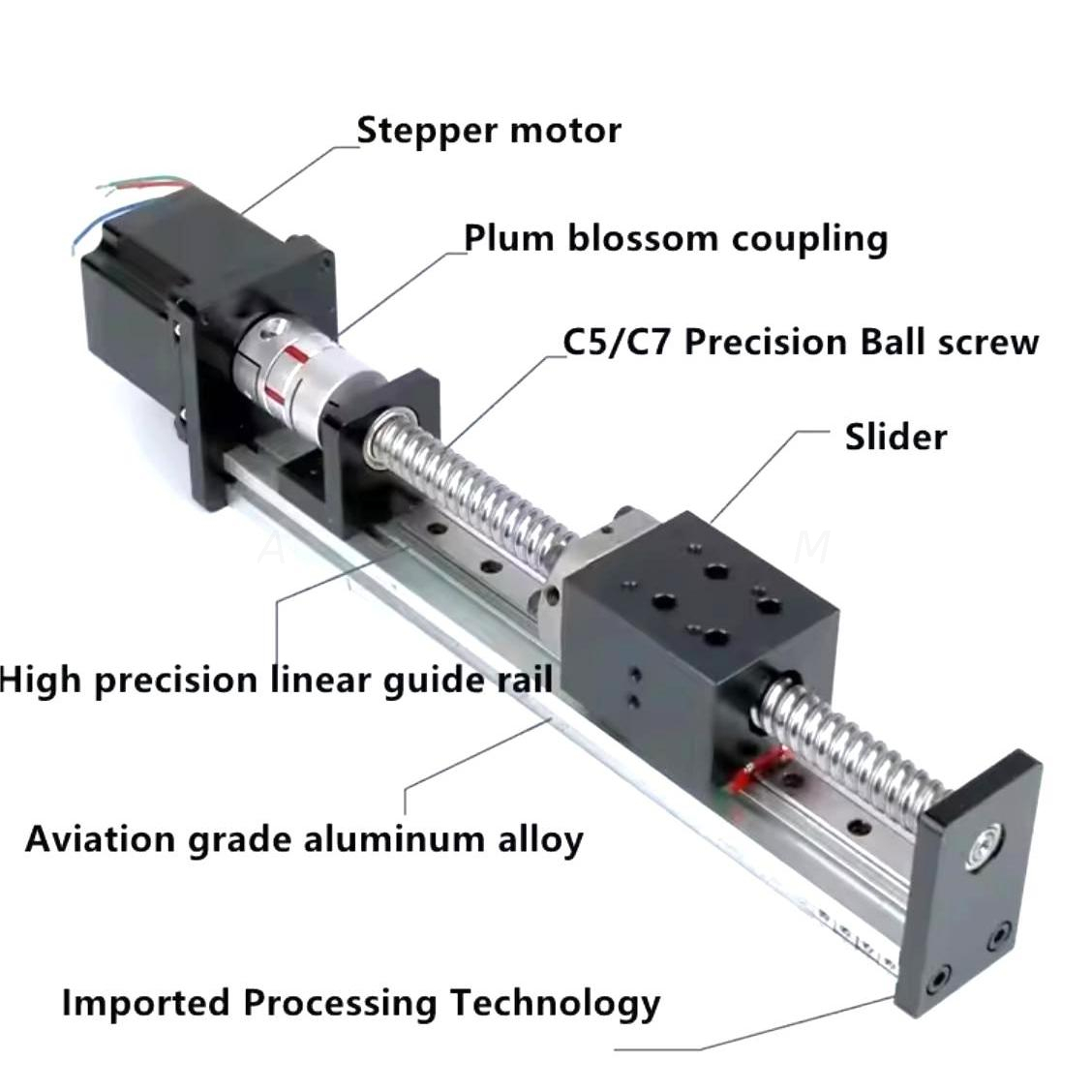 Customized Ball Screw Stepper Motor Cnc Linear Module Actuator from ...