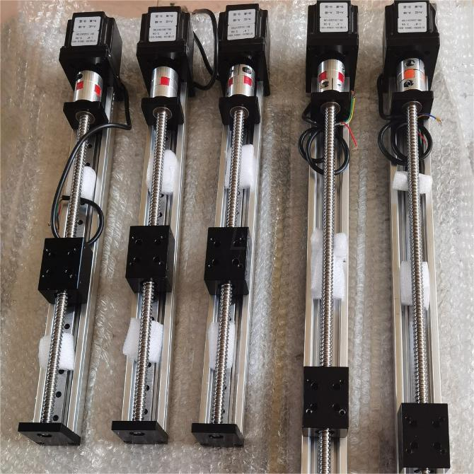 Customized Ball Screw Stepper Motor Cnc Linear Module Actuator from China manufacturer - ALM