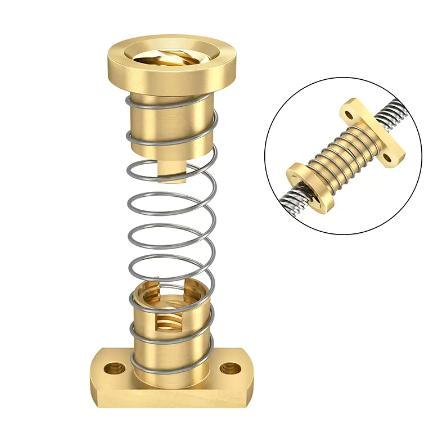 What Are The Common Structures of Anti-backlash Nut Lead Screw? - ALM