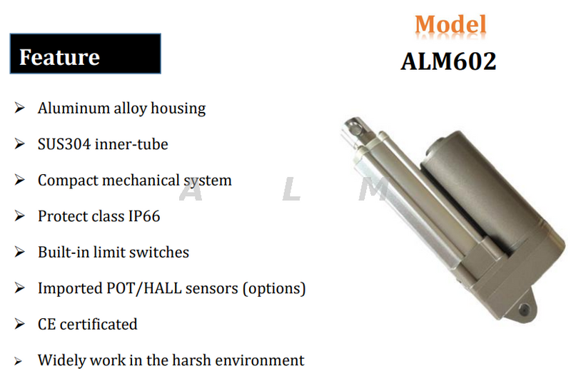 Compact Mechanical System Built-in Limit Switches 12V/24V/36V/48V ...