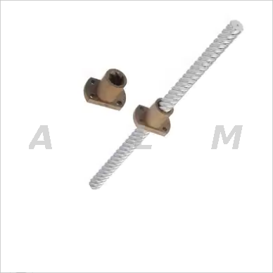 Miniature Slide Screws MSSR1002 Trapezoidal T10x2 Lead Screw from China ...