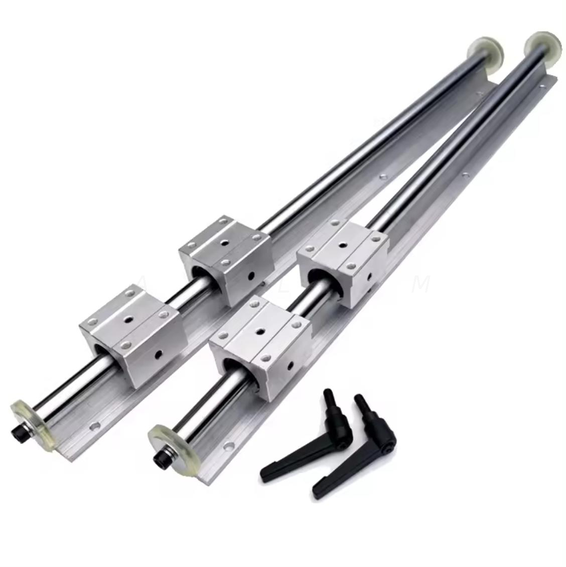 CNC Aluminum Round Linear Rail SBR12 & Linear Slide Block from China manufacturer - ALM